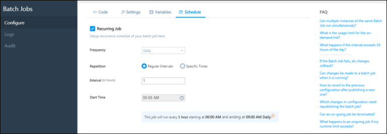Create a Batch Job - Api Docs - Leadsquared