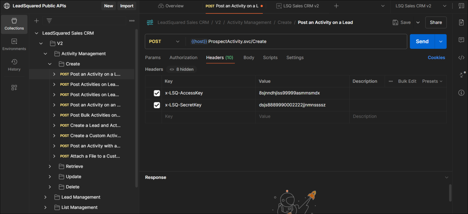 LeadSquared Sales CRM V2 APIs - Api Docs - Leadsquared